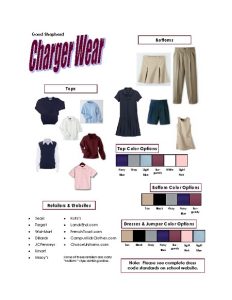 Standardized Dress – Good Shepherd Lutheran School